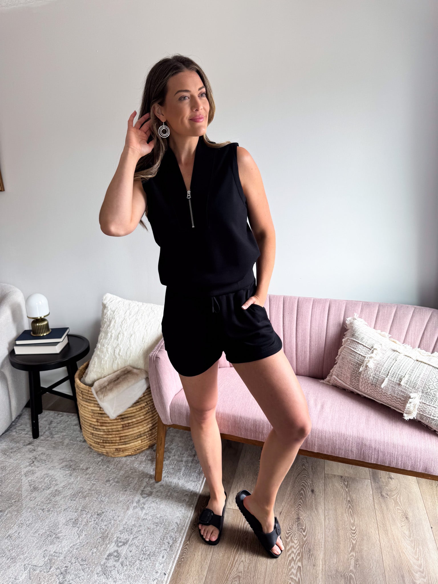 Coulter Black High Rise Short – Katsch Boutique